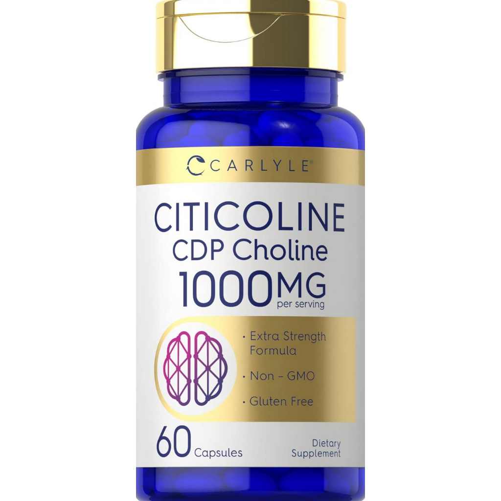 Carlyle Citicoline CDP Choline 1,000 mg. 60 Capsules | Shopee Thailand