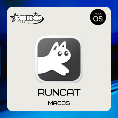 RunCat macOS ตัวเต็มรองรับ M1/M2/M3, Intel [Full Version/Lifetime] | Shopee Thailand