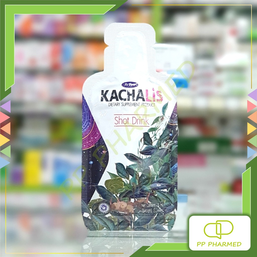 KachaLis เพิ่มเอเนอร์จี้ สำหรับผู้หญิง ชนิดดื่ม Shot Drink ซอง15ml ...