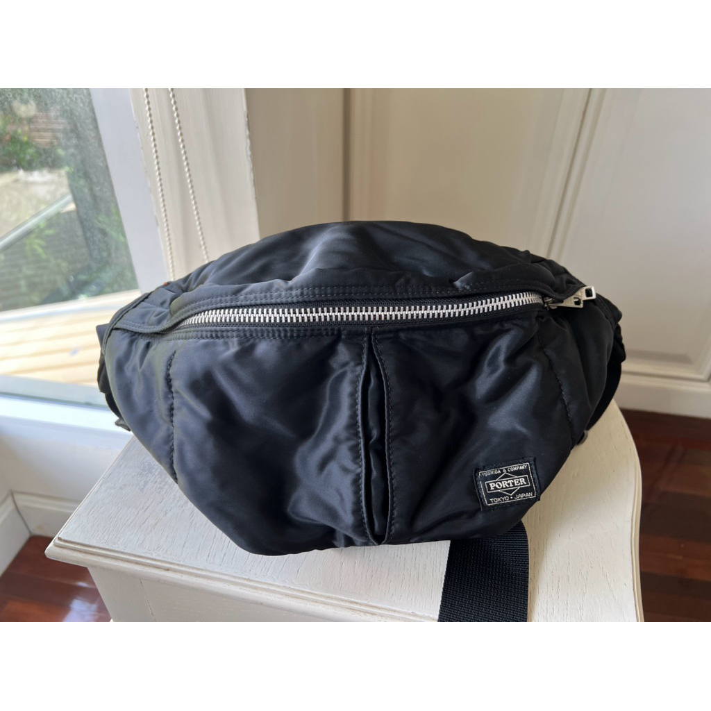 กระเป๋าคาดอก Porter ของแท้ รุ่นใหม่ ขนาด L ทรงโค้งขนาด 13“ | Shopee ...