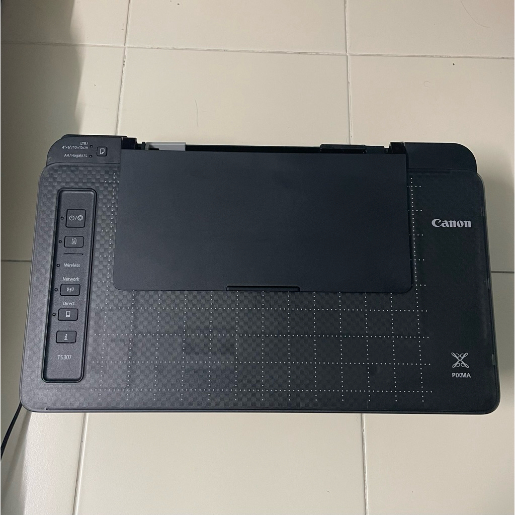Canon PIXMA TS307 Printer เครื่องพิมพ์ไร้สายจากสมาร์ทโฟน | Shopee Thailand
