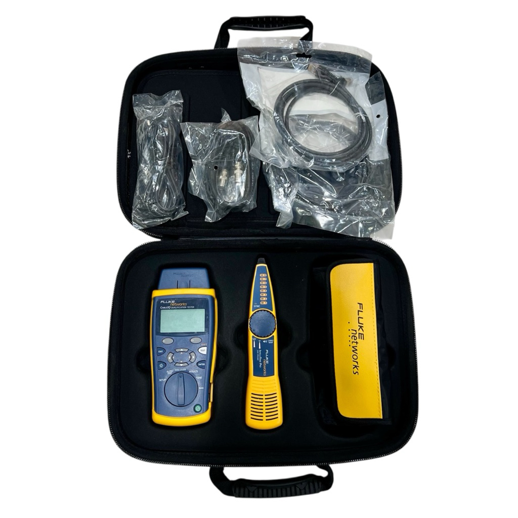(พร้อมส่ง) Fluke Networks CableIQ (CIQ-KIT) สินค้ามือ 1 เครื่องทดสอบสาย ...