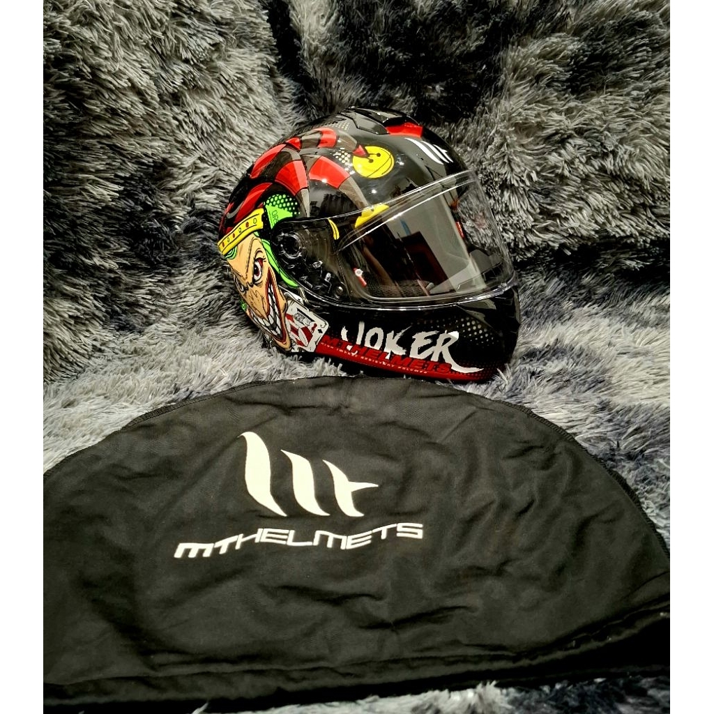 หมวกกันน็อค MT ลาย JOKER ของแท้ มือสอง | Shopee Thailand