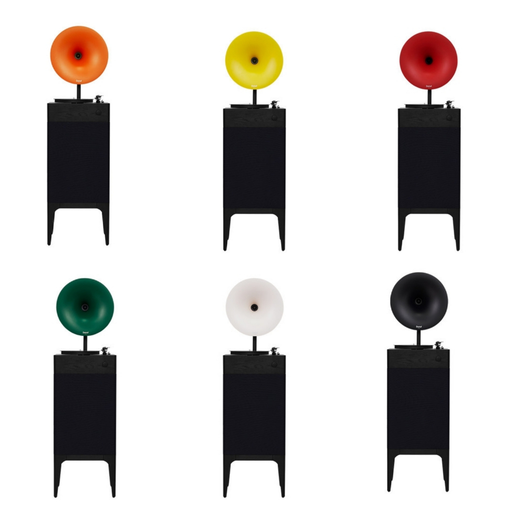 เครื่องเล่นแผ่นเสียง Fennessy Donut i5 Black Body/Black Grill (New ...