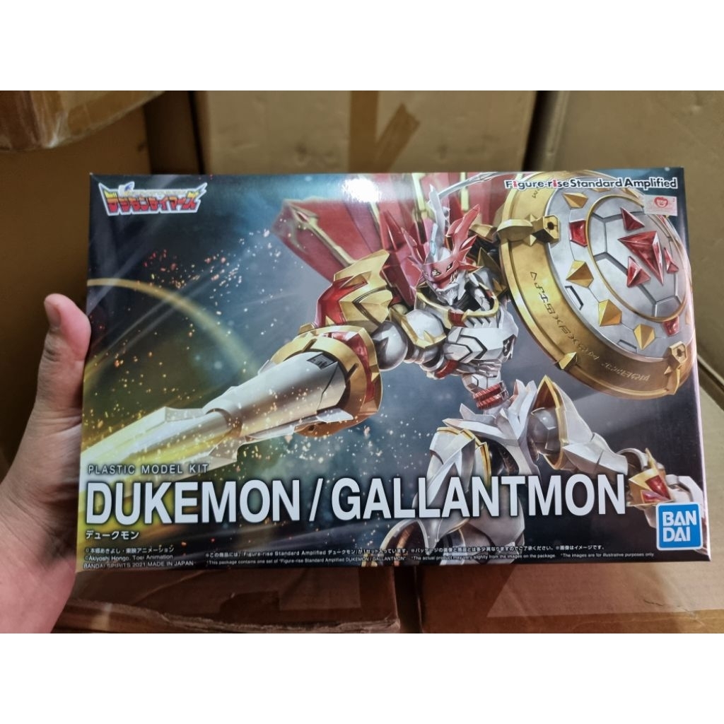 Bandai กล่องบุบ Figure-rise Standard Amplified Dukemon / Gallantmon Plastic Model | Shopee Thailand