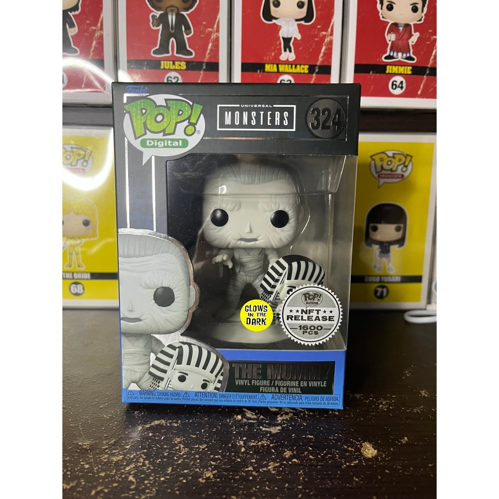 ฟิกเกอร์ Funko Pop Horror #324 The Mummy คอลเลคชั่นพิเศษ Universal ...