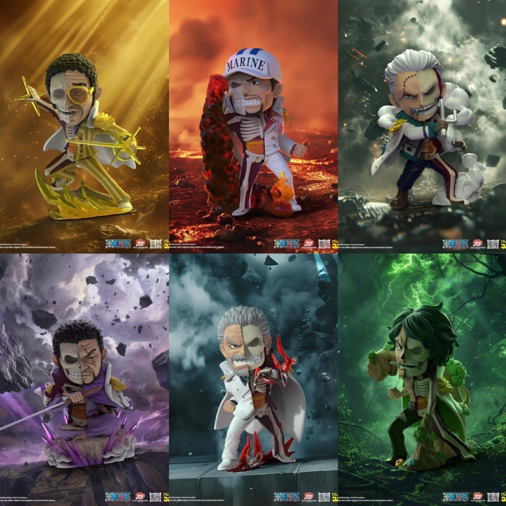 [แบบแยก] Mighty Jaxx One Piece Marines series ลิขสิทธิ์แท้ ⚓️ ของสะสม ...