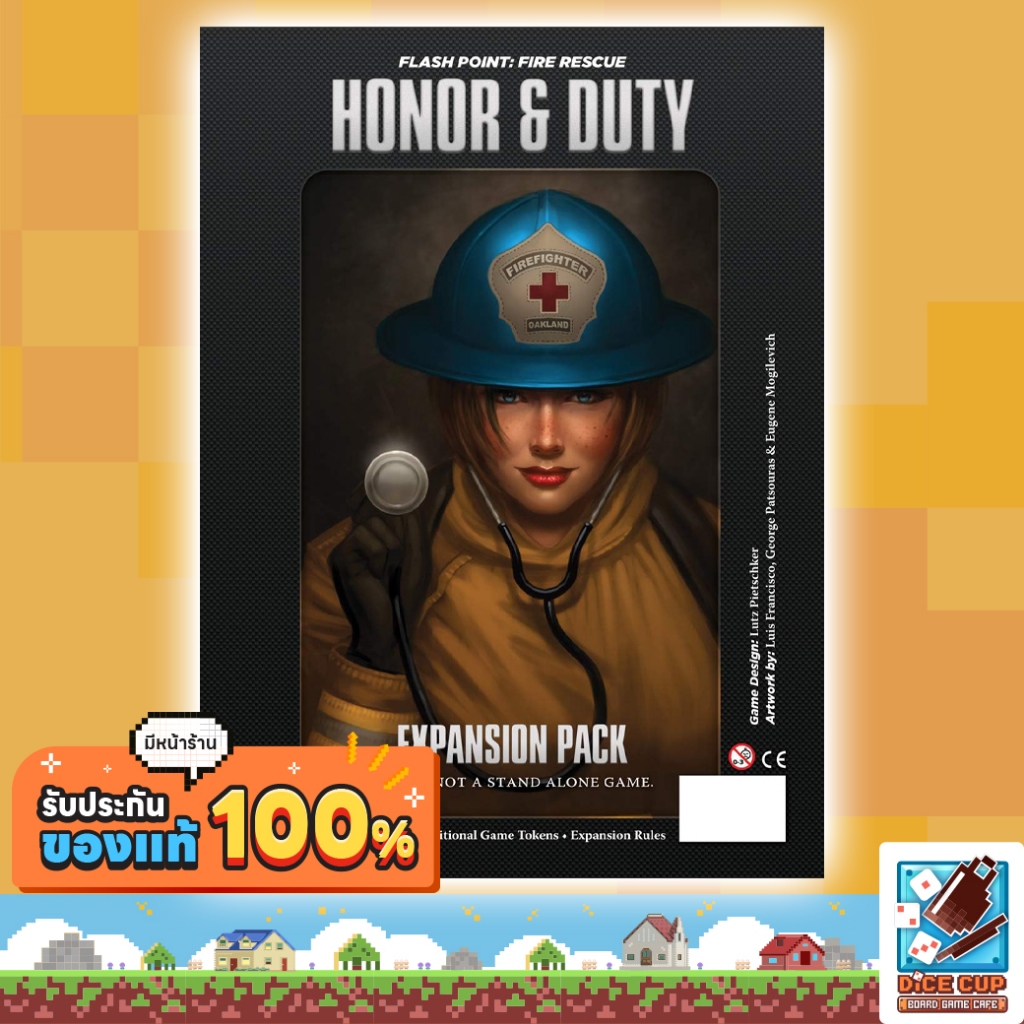 [ของแท้] Flash Point: Fire Rescue - Honor & Duty Expansion Board Game ...