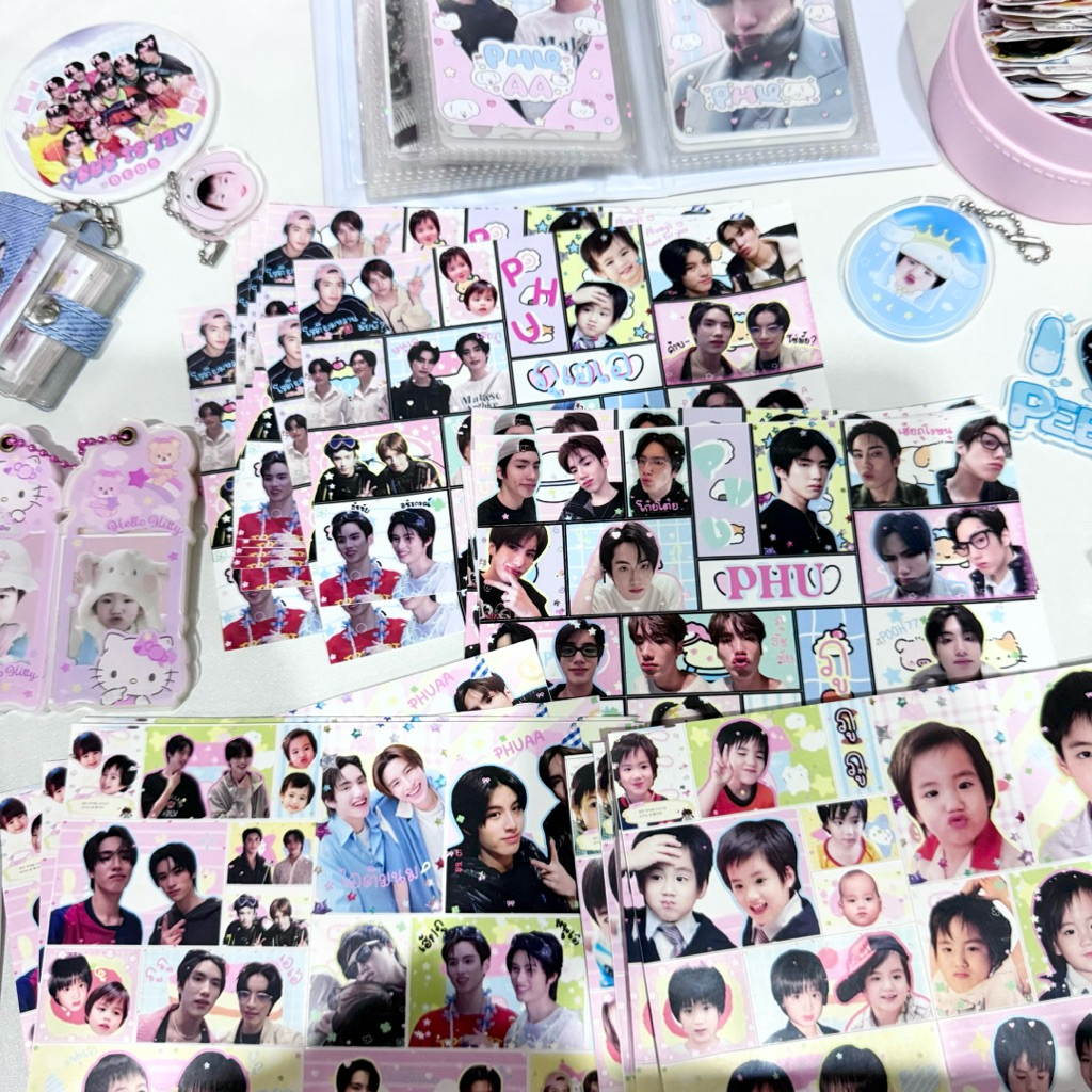 🎀BUS สติ๊กเกอร์ไดคัทบัสเคลือบโฮโลแกรมดาว PHU&AA ภูเอเอ | Shopee Thailand