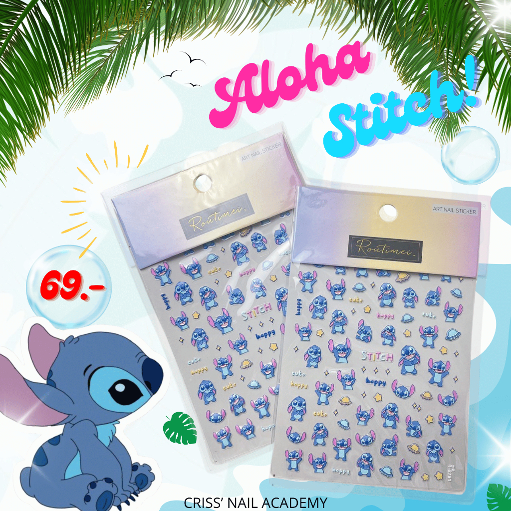 Stitch Sticker สติ้กเกอร์ลาย Lilo and Stitch | Shopee Thailand
