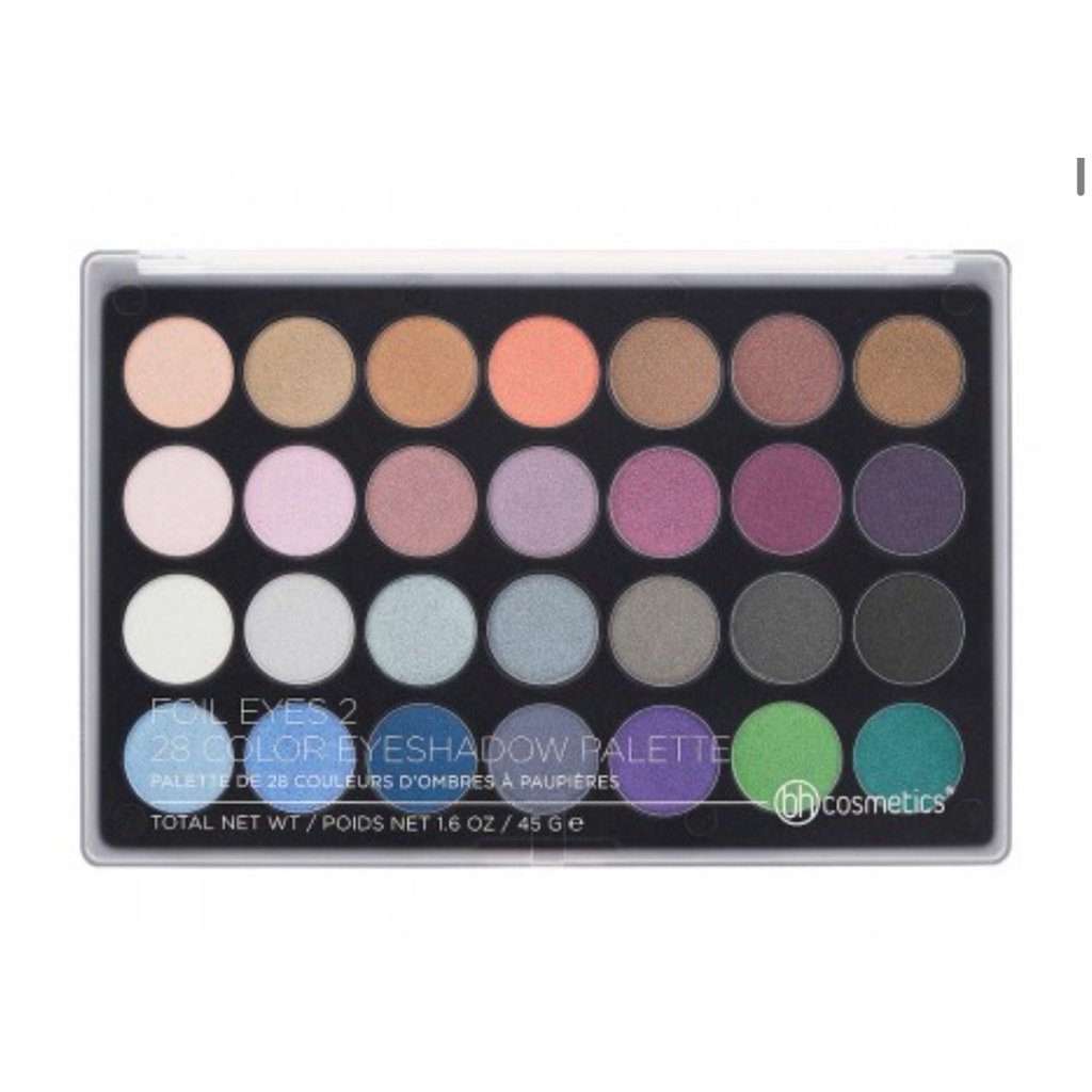 อายแชโดว์พาเลทสีจึ้งๆ BH Cosmetics 28 Foil Eyes Eyeshadow Palette จาก ...