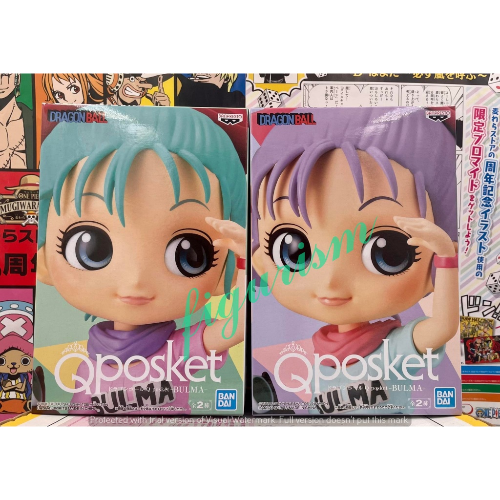 🔥 Q posket Bulma Dragon Ball บลูม่า คิวพอสเก็ต ดราก้อนบอล 🔥 แท้ ญี่ปุ่น ...