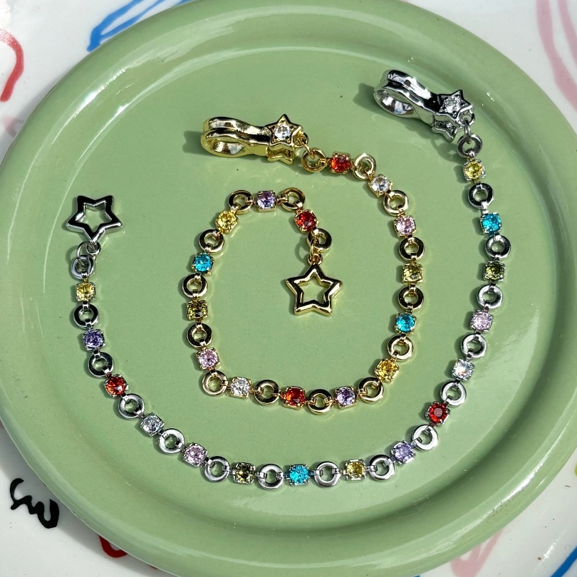 play.palette - Starry berry gem bracelet | Shopee Thailand