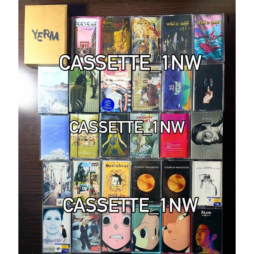 เทปเพลงไทย สากล เทปคาสเซ็ท cassette tape: Polycat, 25 Hours, LANY, T ...