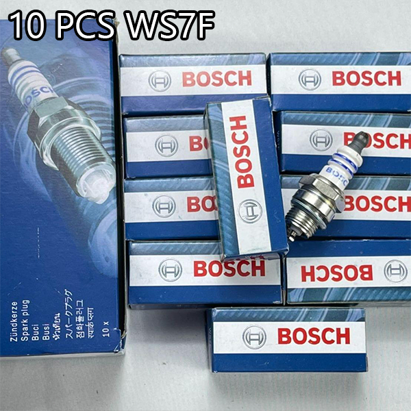 (10หัว/1กล่อง)รุ่น BOSCH WS7F หัวเทียน เหมาะสำหรับเครื่องตัดหญ้า 2 ...