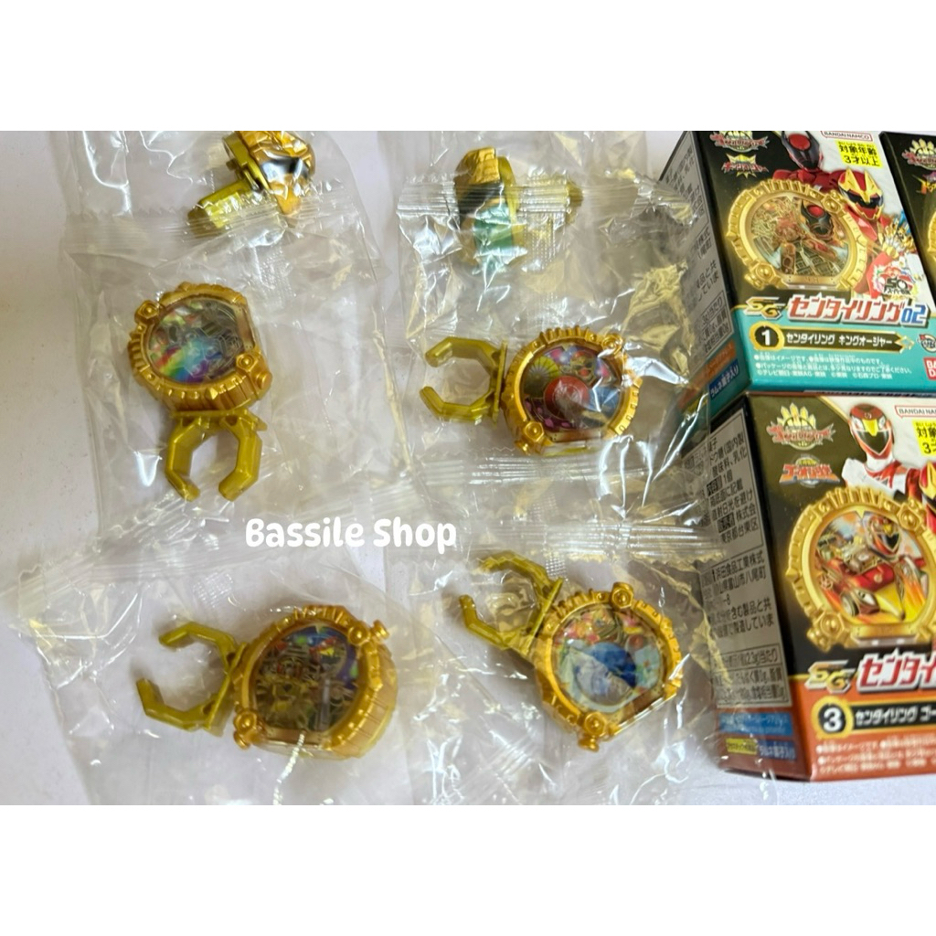 SG & GP Sentai Ring ชุด 02 - แหวน เซนไต ริง - No.1 Sentai Gozyuger ...