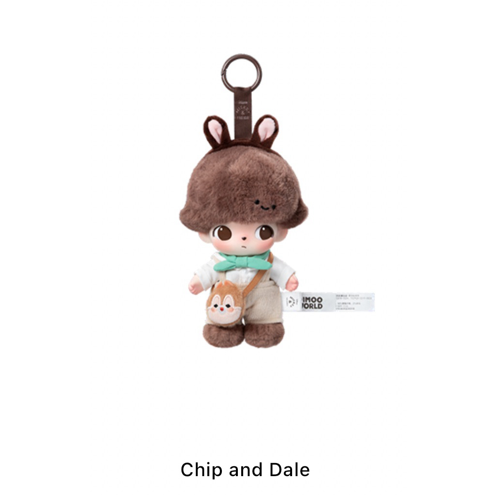 [พร้อมส่ง] POPMART Dimoo X Disney พวงกุญแจดีมู่ดิสนีย์ Chip and Deal ...