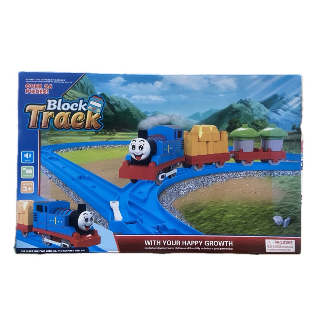 Block Track Thomas รถไฟโทมัส ของเล่น เสริมพัฒนาการ สื่อการเรียนรู้ เด็ก ...