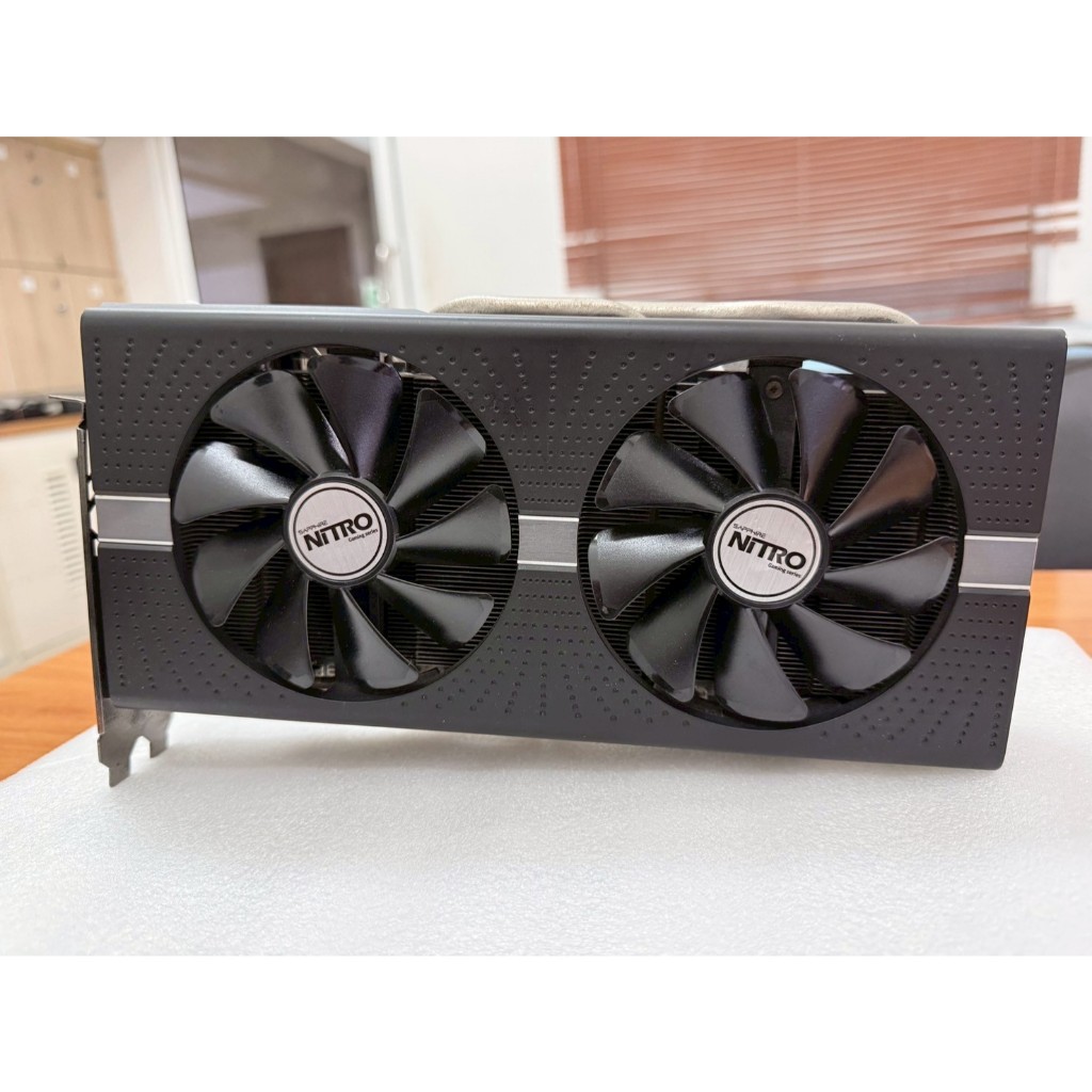 SAPPHIRE NITRO PULSE Radeon RX580 8GB OC ตัวบิดี้ใหญ่ สภาพสวย ใช้งานได้ ...