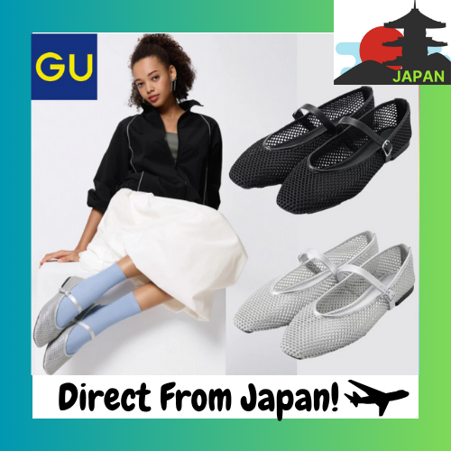 【Direct From Japan】 GU Mesh Mary Jane Shoes 【ส่งตรงจากญี่ปุ่น】GU รองเท้าแมรี่เจนตาข่าย | Shopee ...