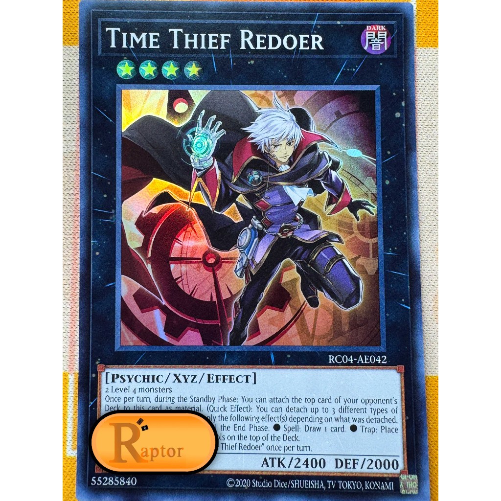 RC04-AE042 : Time Thief Redoer [Super Rare] (Yu-Gi-Oh! Asia English ...