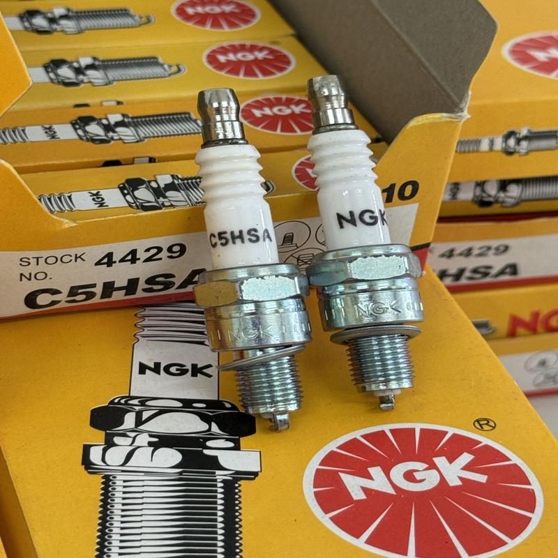 (10หัว/1กล่อง)รุ่น NGK C5HSA หัวเทียน สำหรับเครื่องเบนซินและมอเตอร์ไซค์ ...