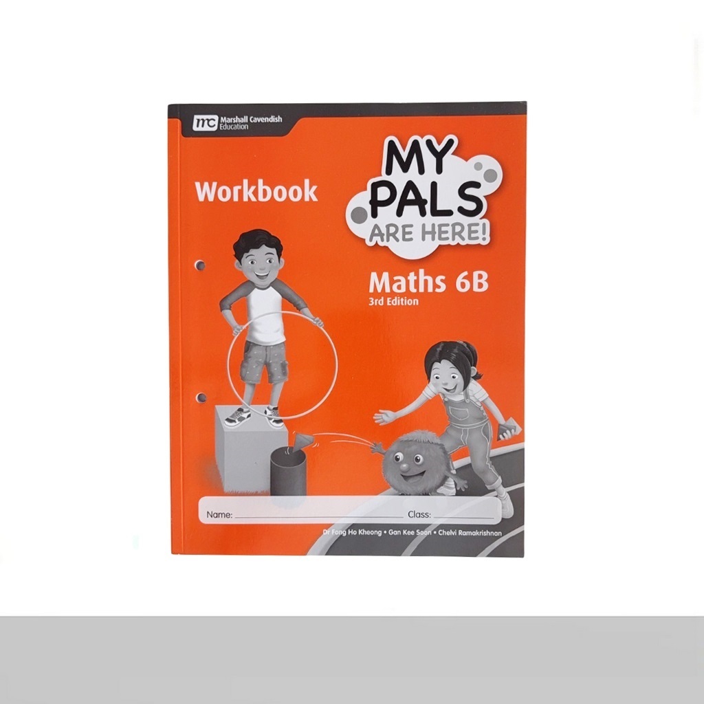 My Pals Math 6B Workbook แบบฝึกหัดเสริมคณิตศาสตร์ระดับประถมศึกษา 6 เทอม 2 เล่มใหม่ | Shopee Thailand