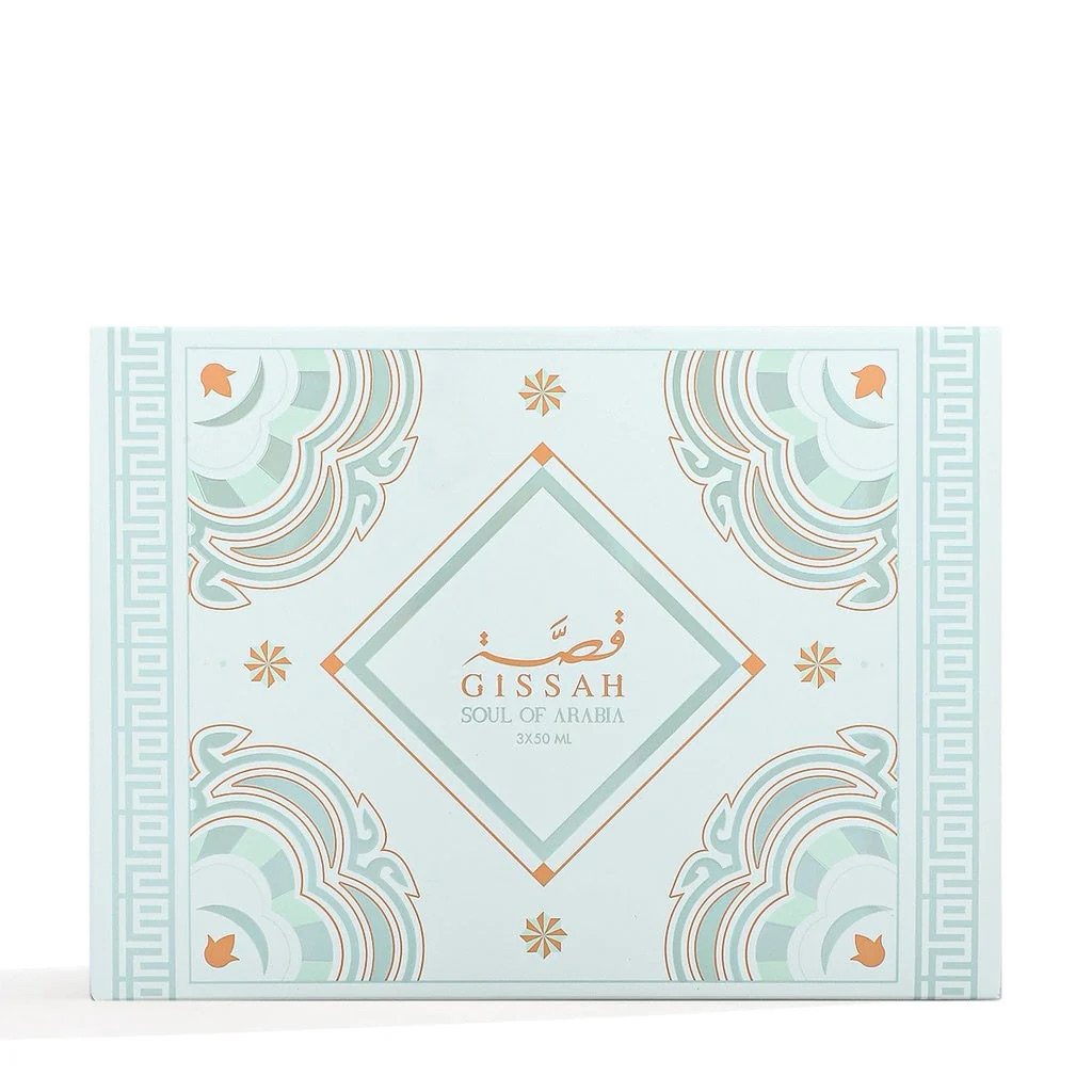 น้ำหอมคูเวตQISSAH Soul of Arabia set - 3X50Ml | Shopee Thailand
