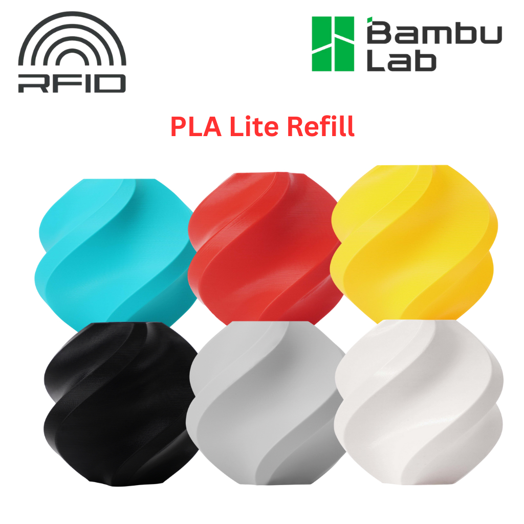 ฟิลาเมนต์ 3D Printer Bambu Lab PLA Lite Refill 1KG – เลือกสีได้ 6 แบบ ...