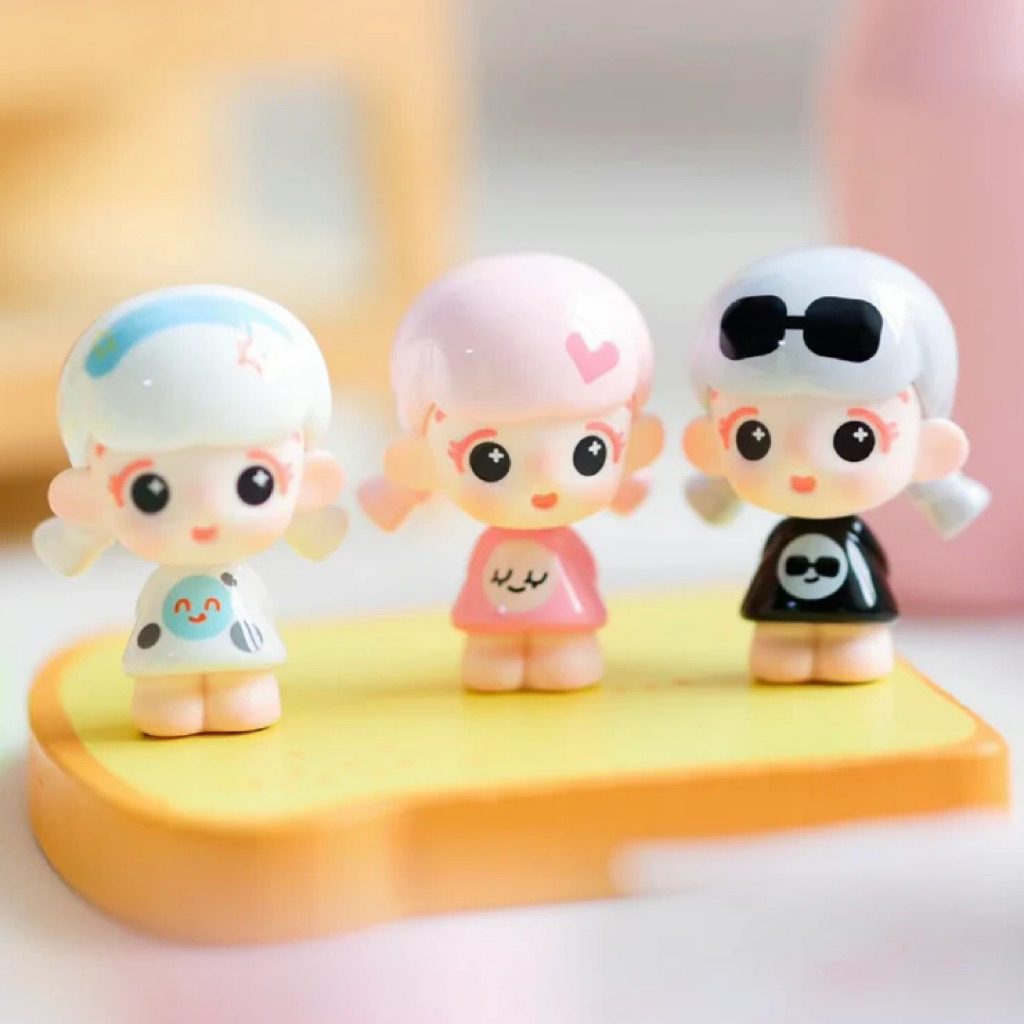 [ เลือกตัว ] Daodao Bean 👧🏻🩵🍒 - Dao’s Mood Workshop Series Mini Toy Figure | Shopee Thailand
