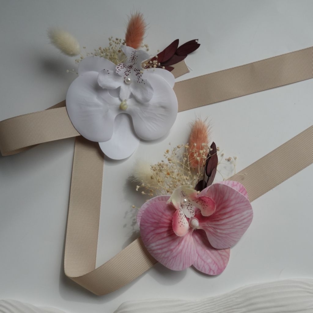 Memoryofflower•ข้อมือเพื่อนเจ้าสาว รุ่น orchid hamony | Shopee Thailand