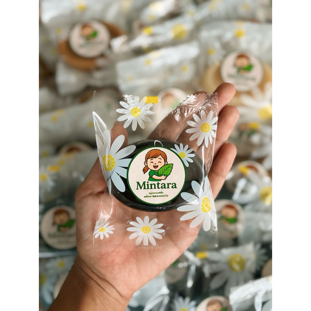 สบู่ Mintara สูตรกาแฟ+ ขมิ้น ขนาด 50 กรัม | Shopee Thailand