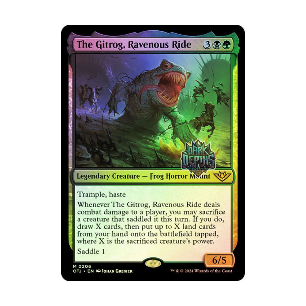 [MTG] The Gitrog, Ravenous Ride [OTJ] [MULTI] [M] - Magic the Gathering ...