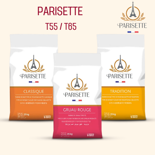 แป้ง Parisette แป้งฝรั่งเศส T55 T65 ขนาดแบ่งบรรจุ 1 kg | Shopee Thailand