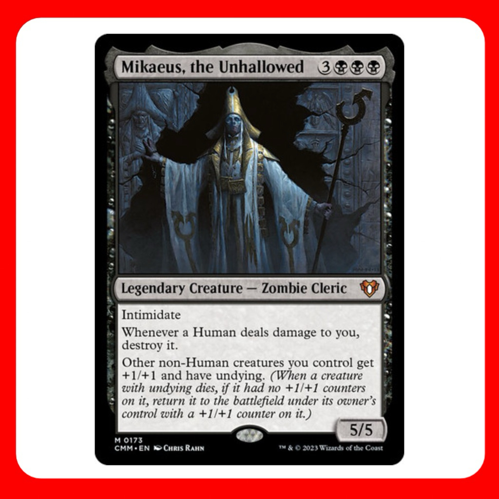 [MTG] Mikaeus, the Unhallowed [CMM] [BLACK] [MYTHIC] [NORMAL] [ENG ...