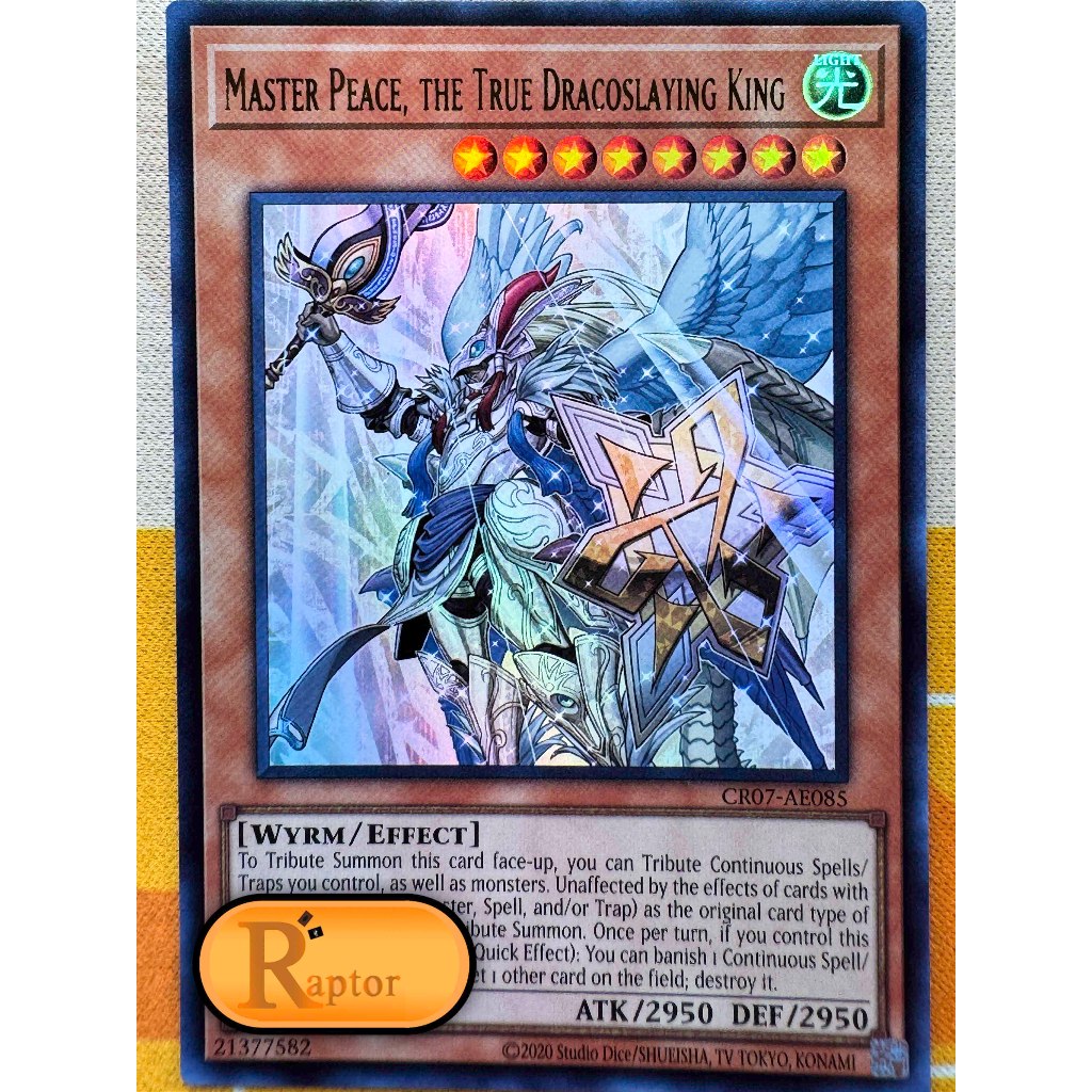 CR07-AE085 : Master Peace, the True Dracoslaying King [Ultra Rare](Yu ...