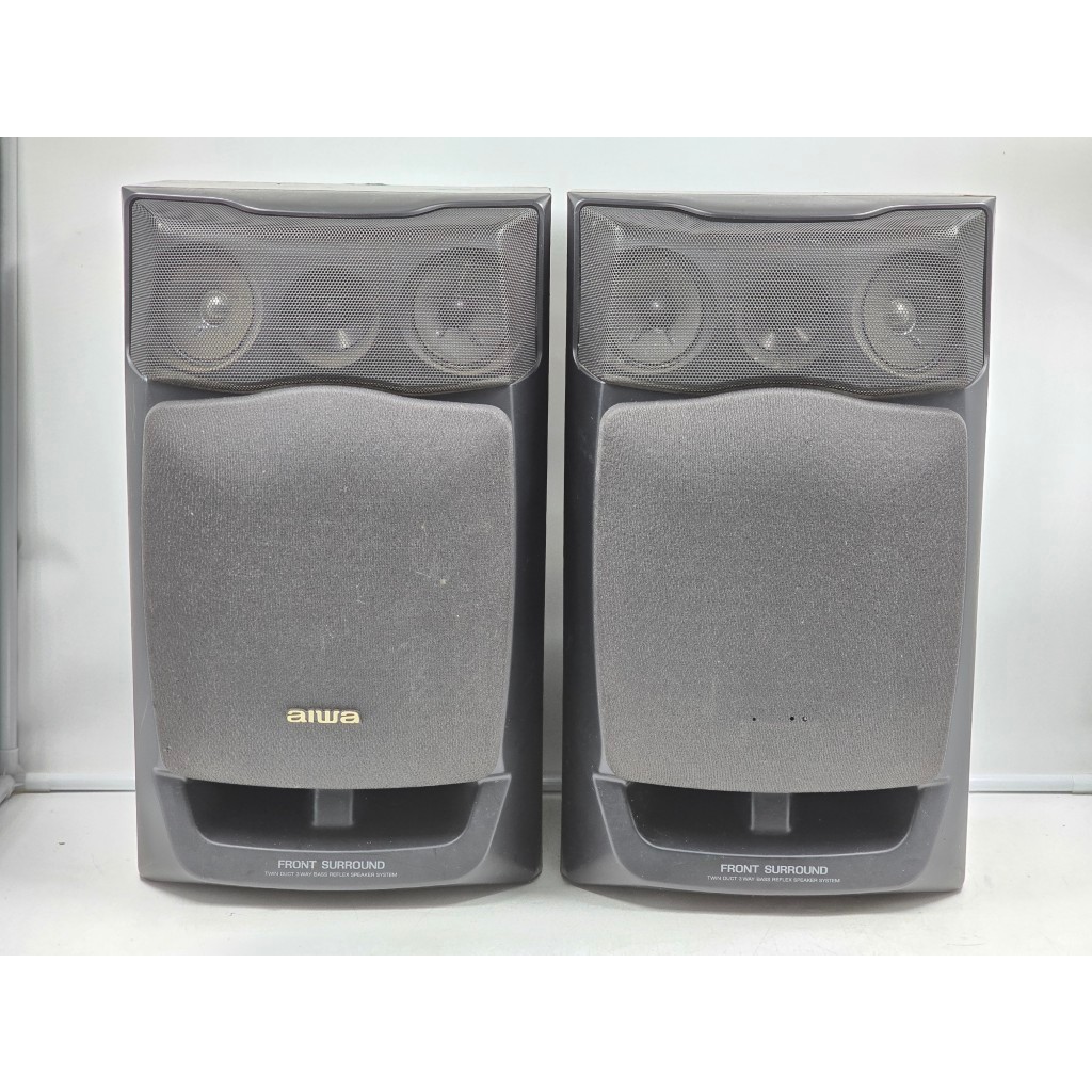 BF10 ลำโพงญี่ปุ่นมือสอง 1 คู่ (704) AIWA SX-FZ1500 50W 6 โอห์ม Woofer 5 ...