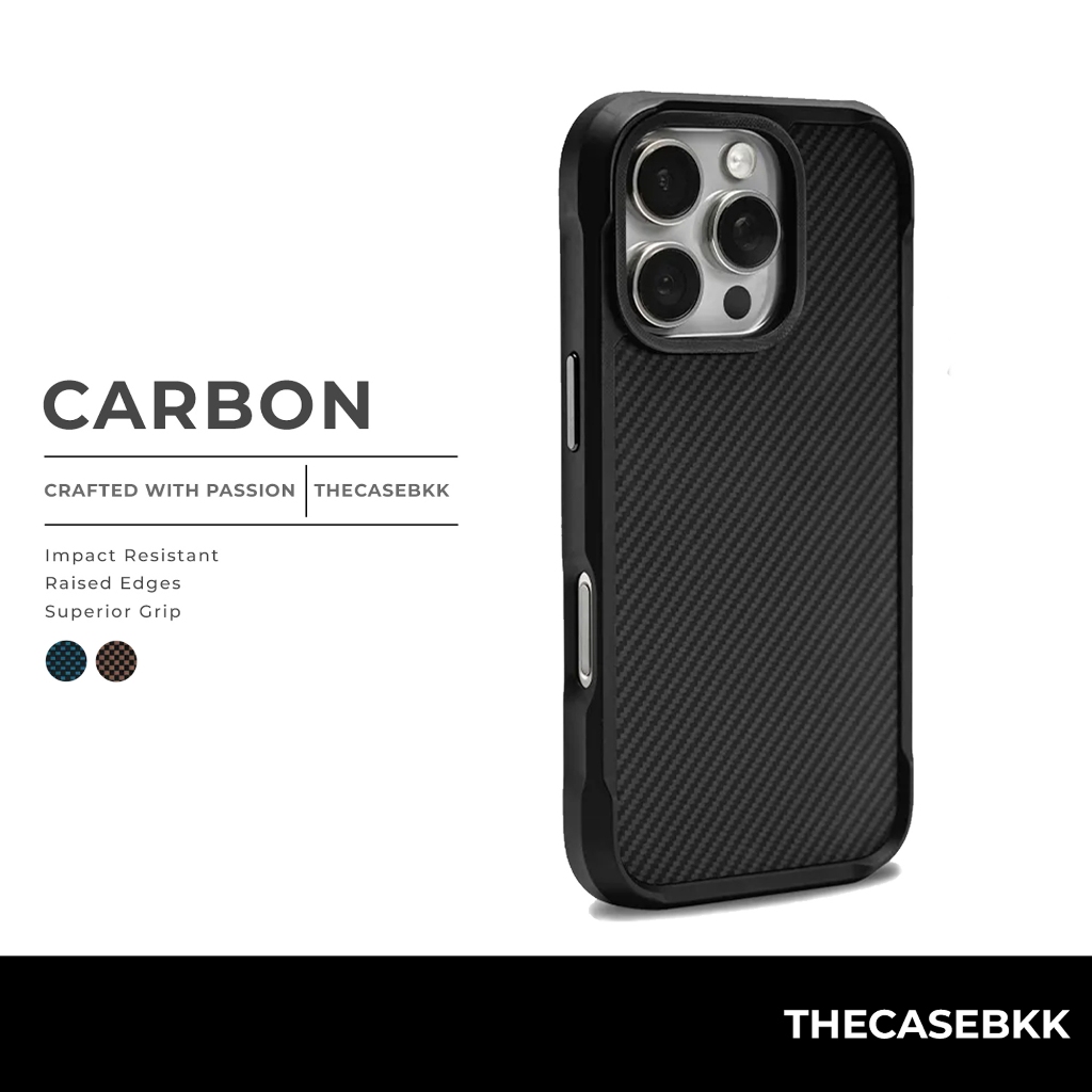 Carbon Design เคสไอโฟน THECASEBKK เคสกันกระแทก คาร์บอนไฟเบอร์ iPhone Case | Shopee Thailand