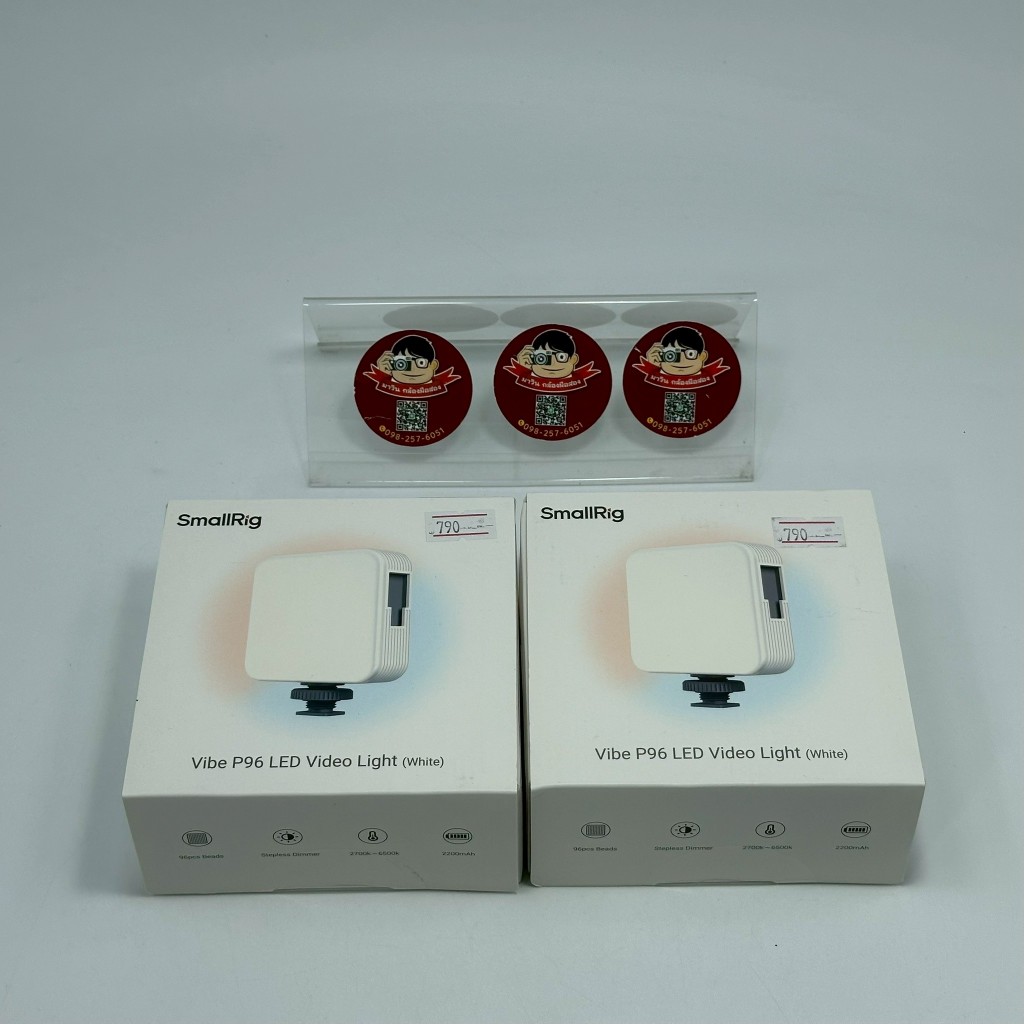 SmallRig Vibe P96 LED Video Light (White) | Shopee Thailand