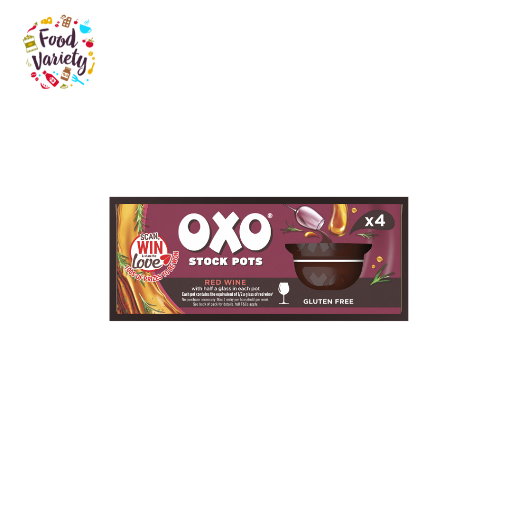 Oxo Stock Pots Red Wine 4 Packs 80g อ็อกโซ ก้อนซุปไวน์แดง 4 ก้อน 80 ...