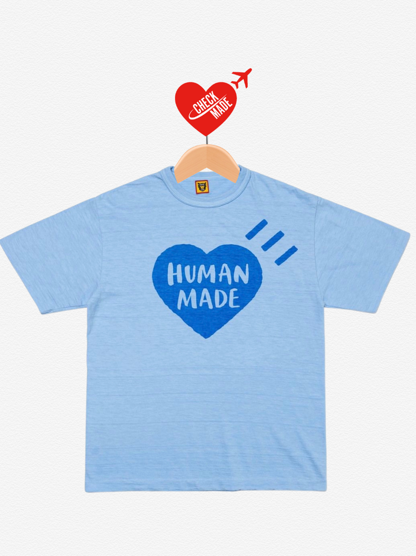 เสื้อ HUMAN MADE หัวใจสี ฟ้า เขียว ม่วง by CHECK MADE Japan ขายเฉพาะของ ...