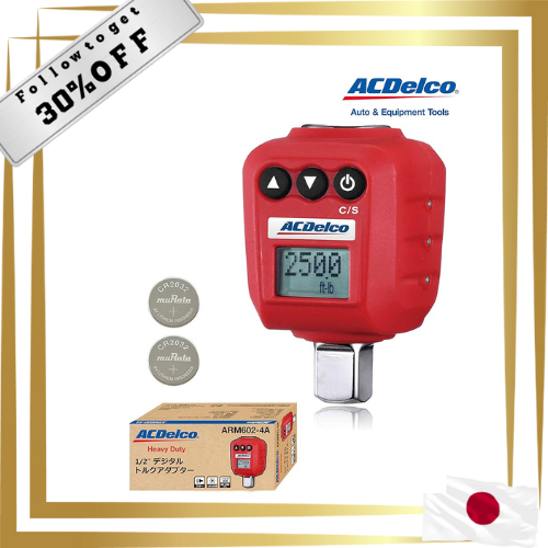 ACDelco Digital Torque Adapter, Measurement Range 1/2" (12.7mm) 34 ...