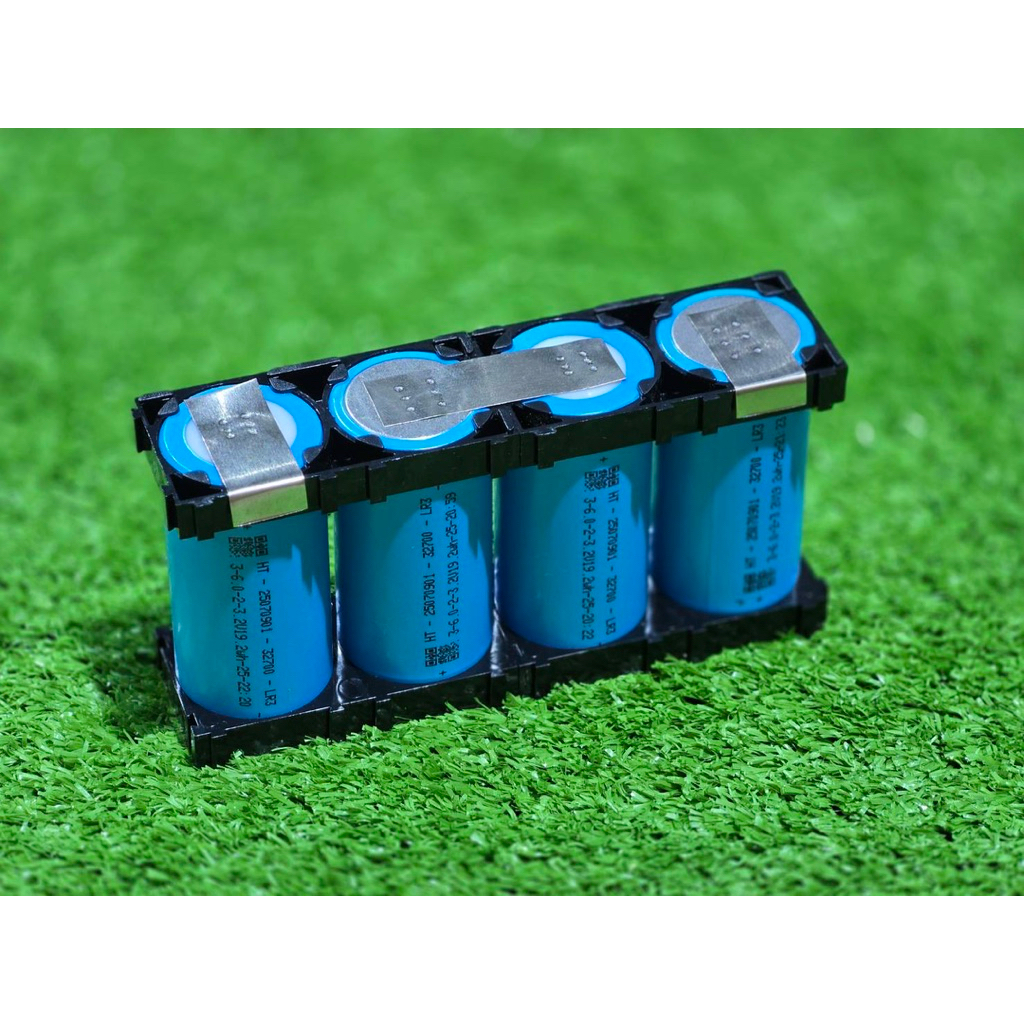 แบตตู้ บลูทูธ แบต4s 6แอมป์ (แบตแพ็คเชื่อมขั้วให้) LiFePO4 32700 4s 13.2v 6,000mah. 12.8v-14.6v ...