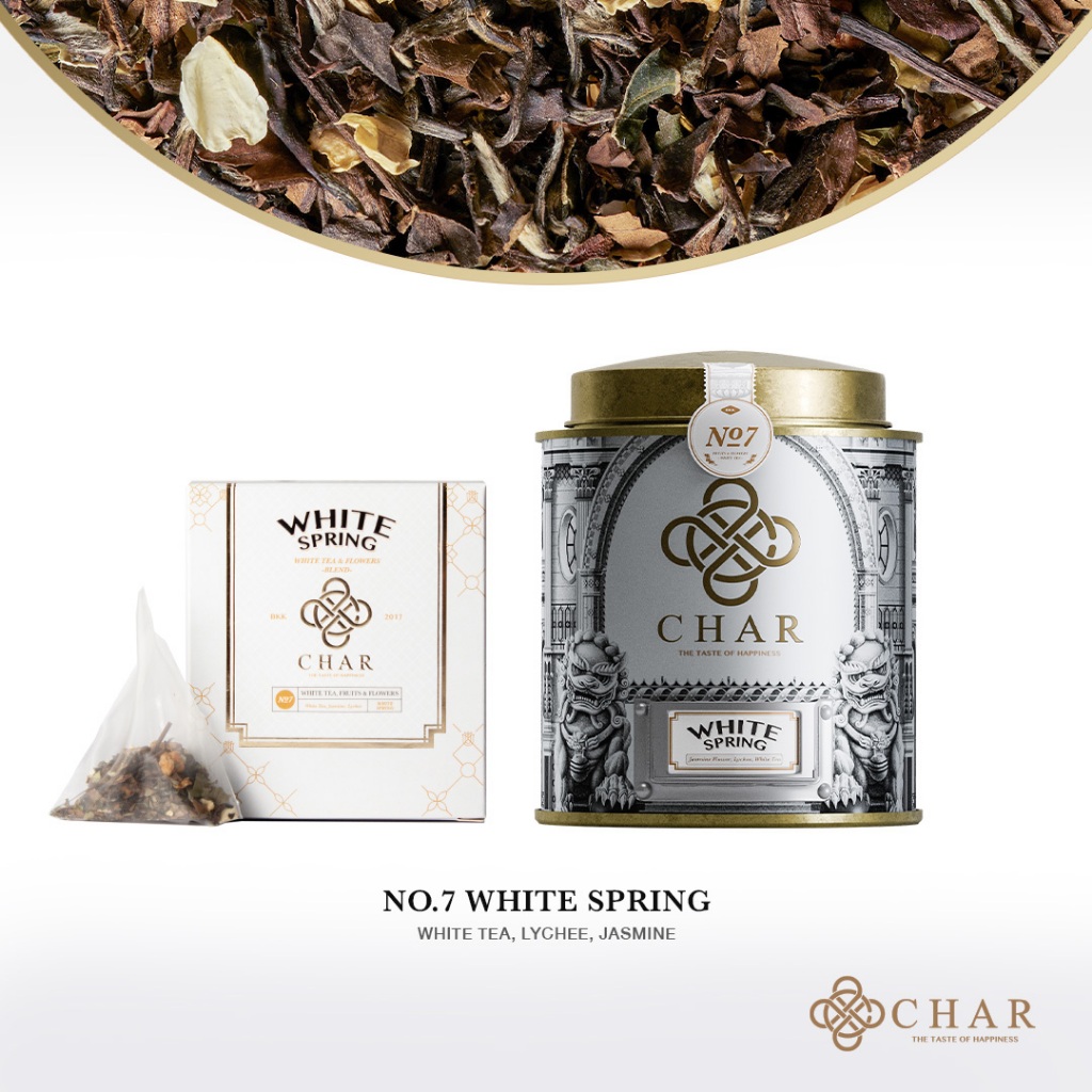 CHAR Tea Blends (ชาเบลนด์ No.7 White Spring) | Shopee Thailand