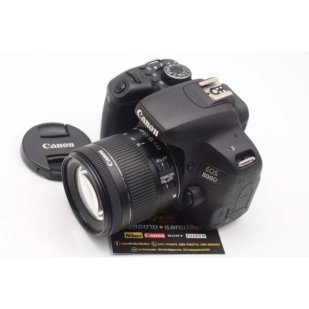 Canon #800D+18-55Stm #ตำหนิ ชอบมองภาพมีฝุ่น 1 จุดครับ ไม่มีผลต่อภาพ ...