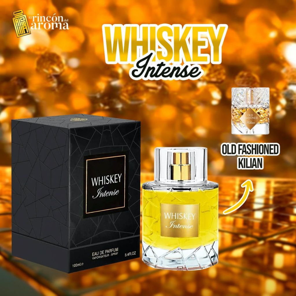 Whiskey Intense Eau de Parfum Fragrance World Unisex, 100 | Shopee Thailand