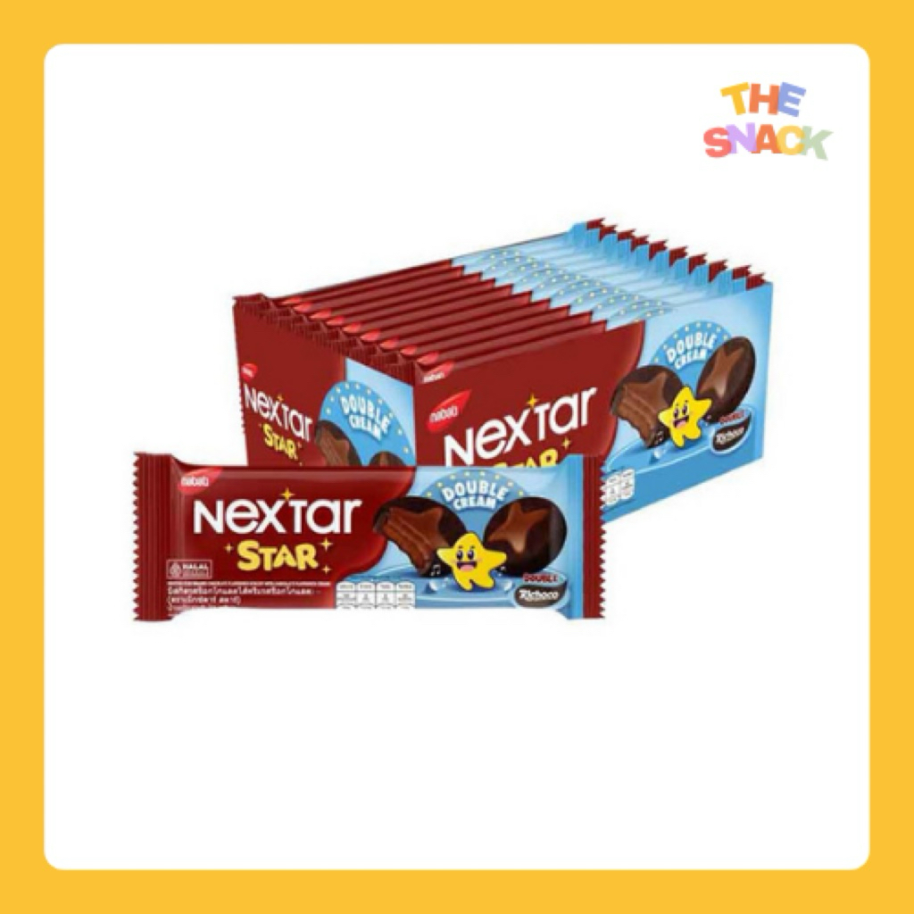 Nextar Star เน็กซ์ตาร์สตาร์ คุกกี้สอดไส้ 31 กรัม (แพ็ก 10 ชิ้น) | Shopee Thailand