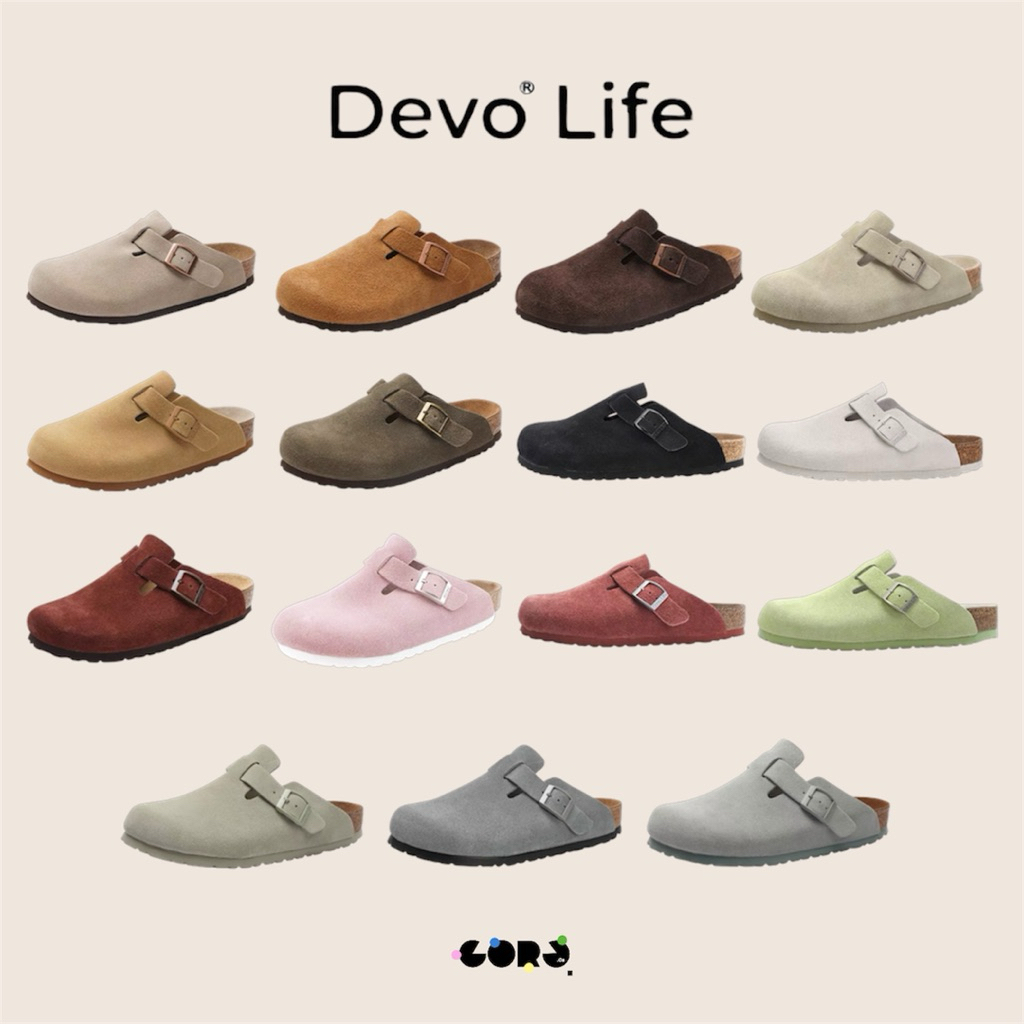 Devo Life รองเท้าหนัง Boston Shoes แท้จากOfficial 🤎 | Shopee Thailand