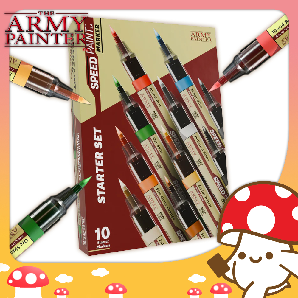 The Army Painter : Speedpaint Marker - Starter Set จาก Kinoko Card Game ...