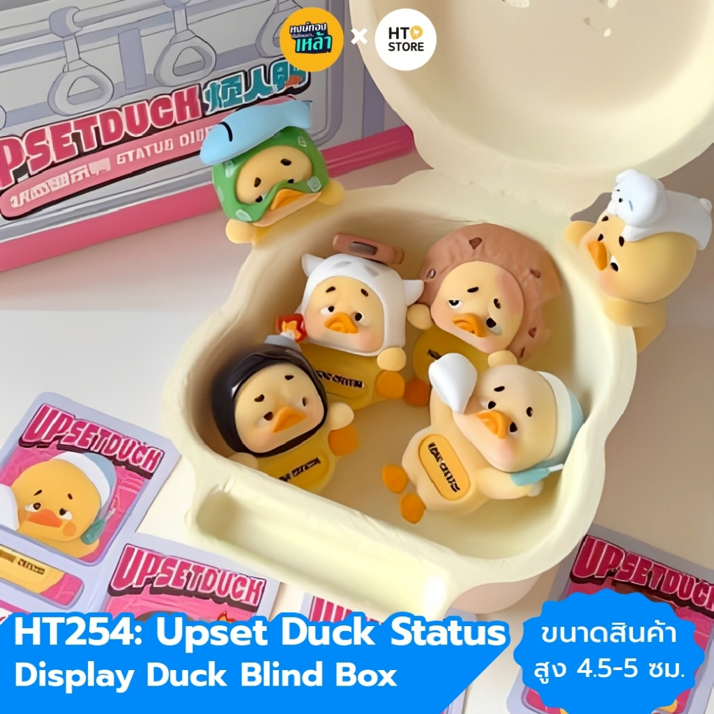 HT254: Upset Duck Status Display Duck Blind Box | Shopee Thailand